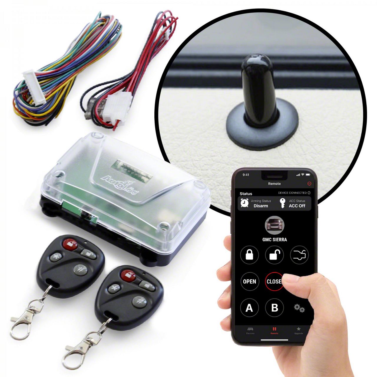 Universal XT Remote Control Keyless Entry System; 6-Channel (Universal ...