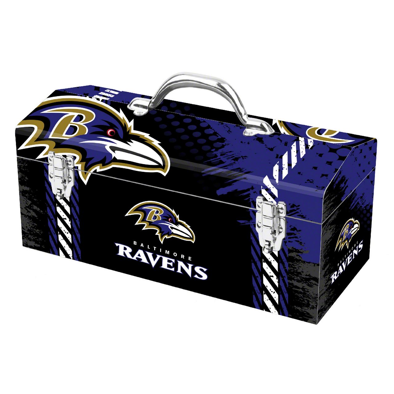 Universal XT Tool Box with Baltimore Ravens Logo; Purple and Black ...