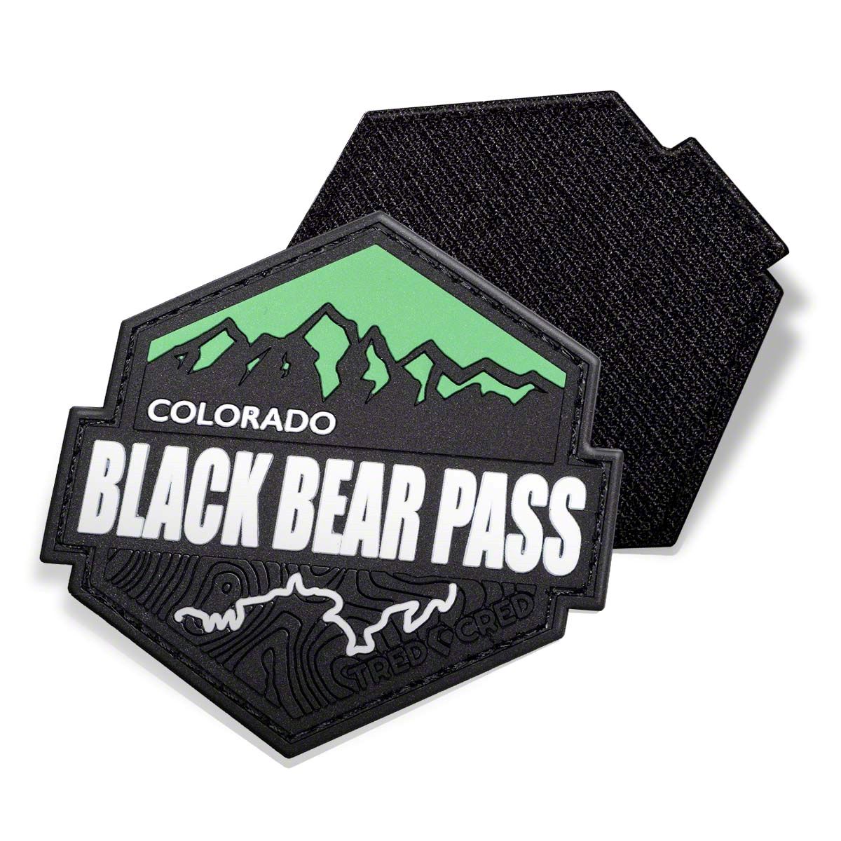 Tred Cred Universal XT Trail Patch; Black Bear 4x4 PVCTRL002 (Universal ...