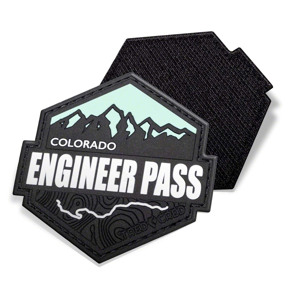 Tred Cred Universal XT Trail Patch; Engineer Pass 4x4 PVCTRL008 ...
