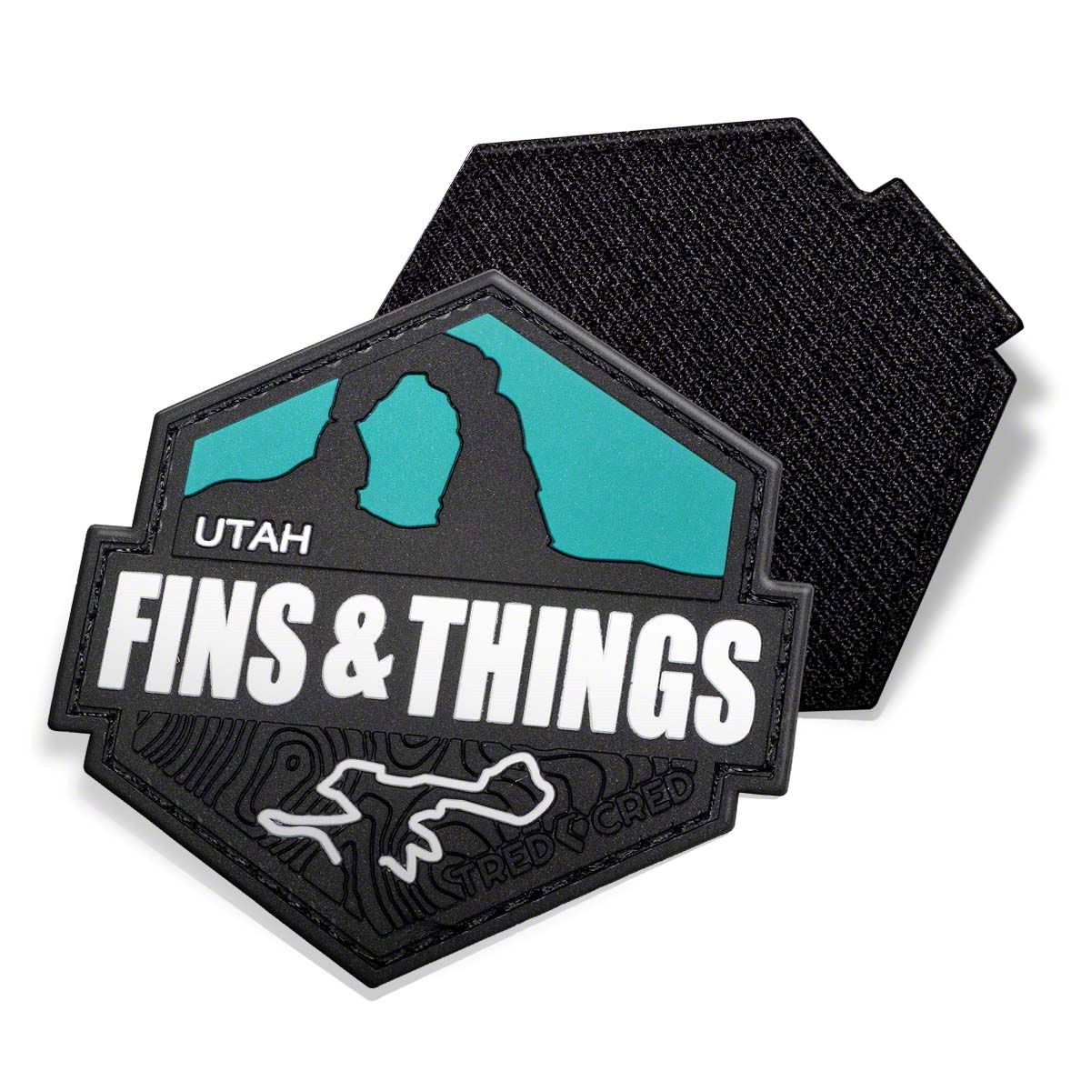 Tred Cred Universal XT Trail Patch; Fins and Things 4x4 PVCTRL009 (Universal; Some Adaptation ...