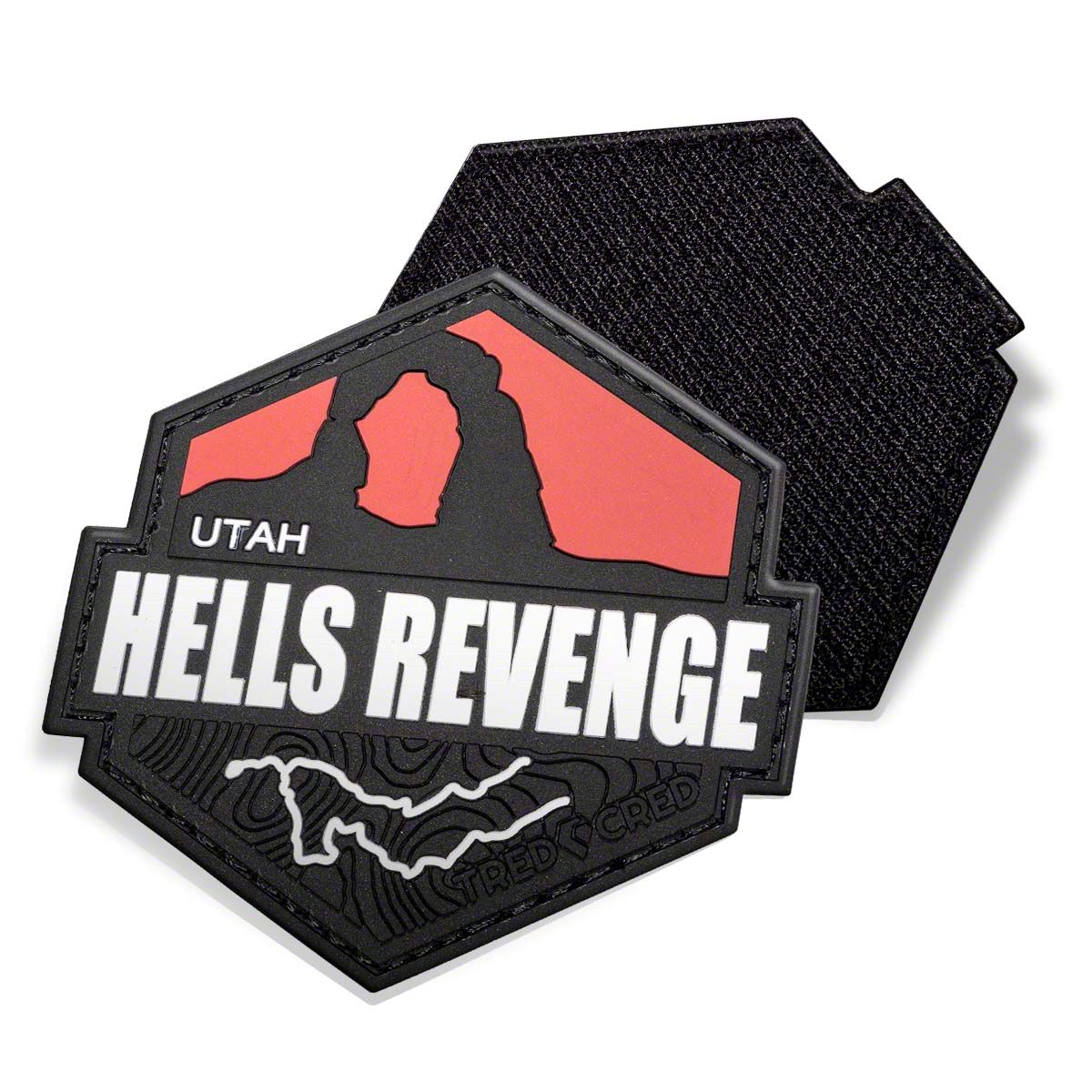 Tred Cred Universal XT Trail Patch; Hells Revenge 4x4 PVCTRL012 ...