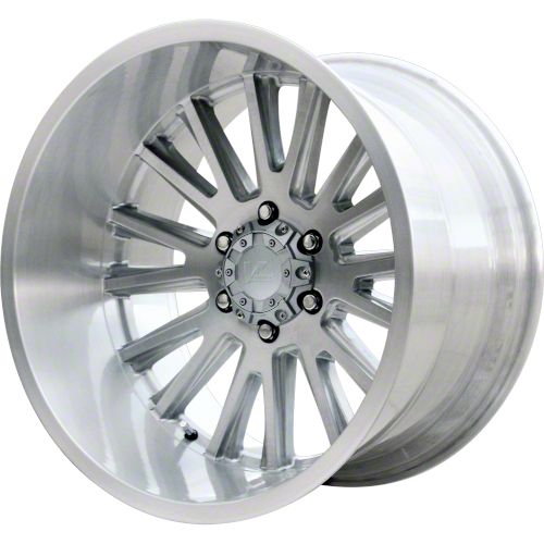 V-Rock Off-Road Wheels Tundra Anvil X Brushed Aluminum 6-Lug Wheel ...