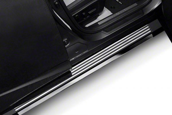 Toyota 4-Runner H2 Running Boards; Brushed Aluminum (10-24 4Runner ...