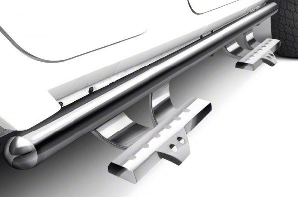 Toyota 4-Runner V Signature Side Step Bars; Stainless Steel (10-24 ...