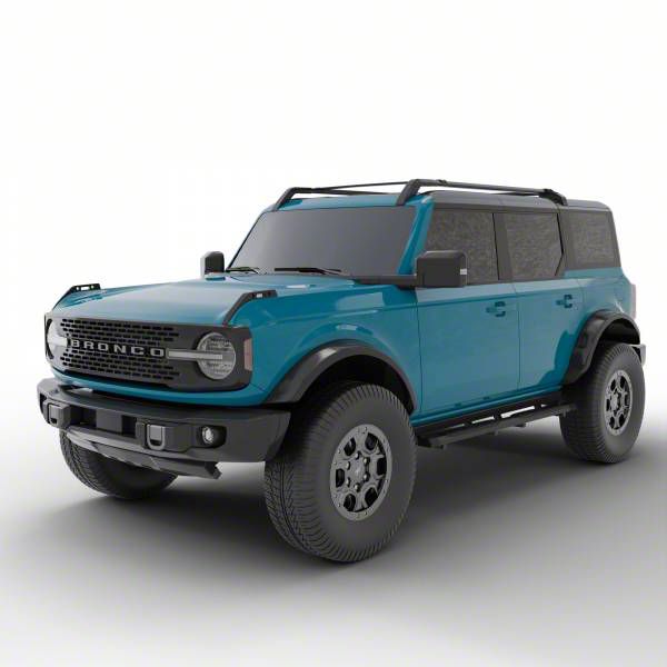 Bronco CB1 Style Running Boards; Black (21-26 Bronco 4-Door) - Free ...