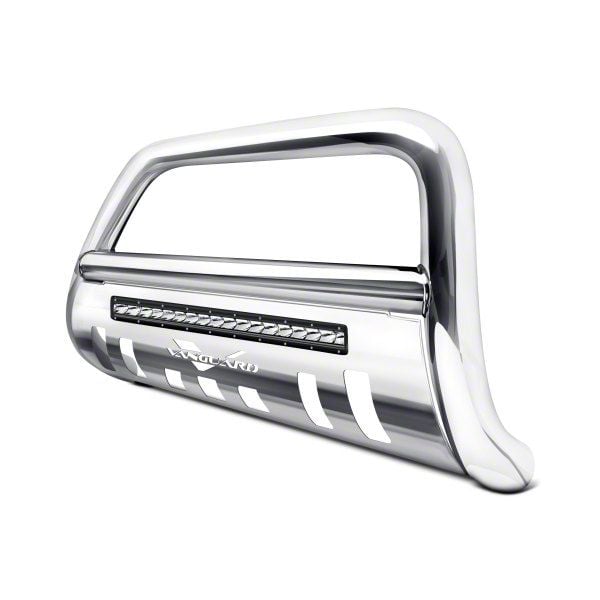 Tacoma Bull Bar with 18-Inch LED Light Bar; Stainless Steel (16-23 ...