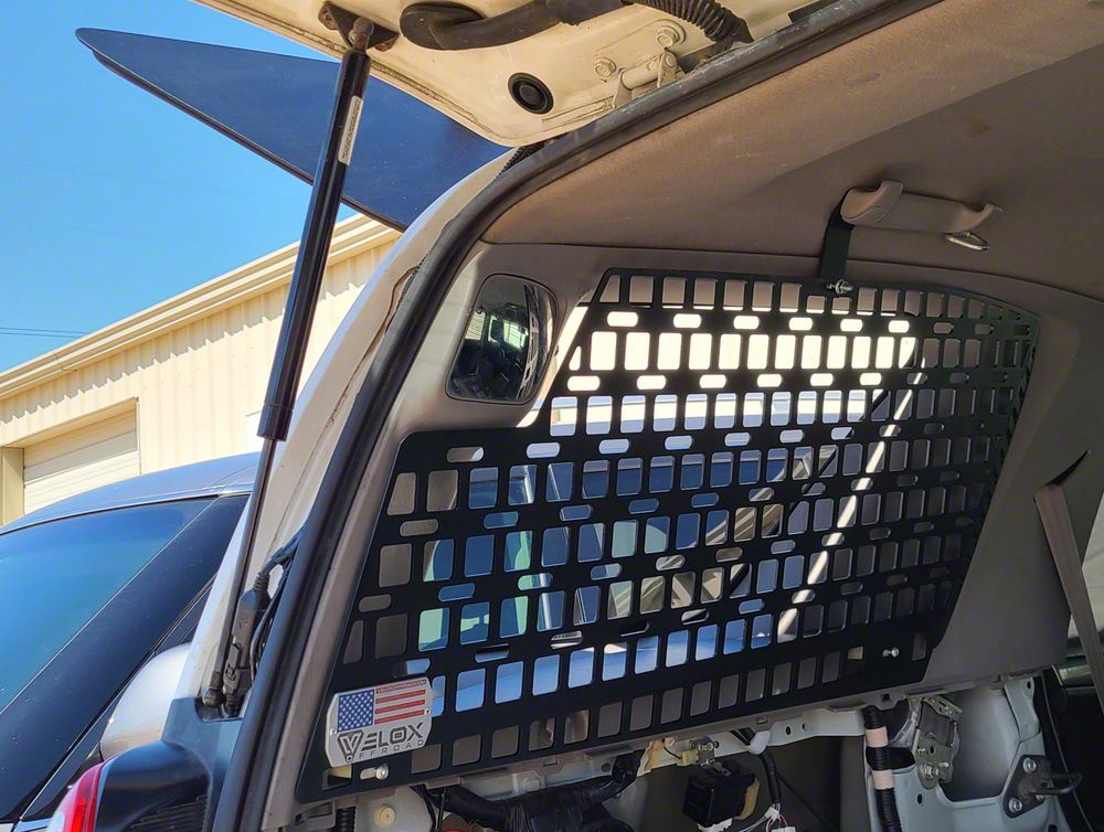Velox Offroad Toyota 4-Runner Interior Window MOLLE Panel; Driver Side ...