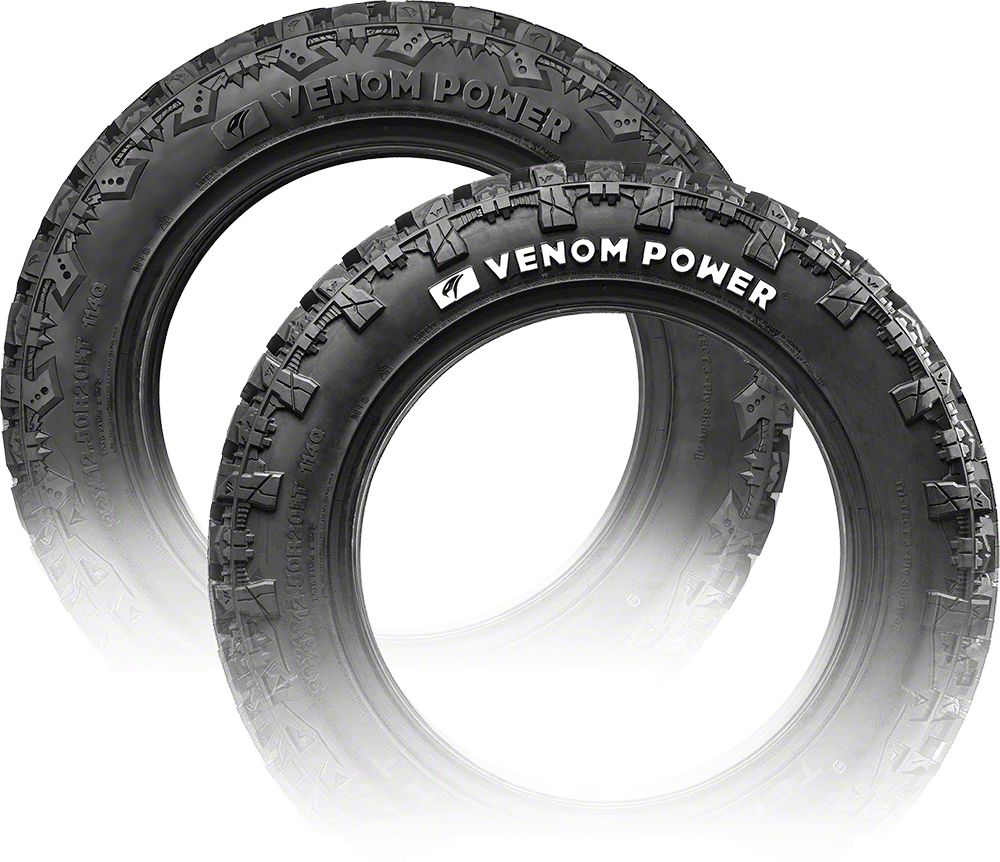 Venom Power Jeep Gladiator Terra Hunter M/T Tire TVPMT15 (33" - 33x12.50R20) - Free Shipping