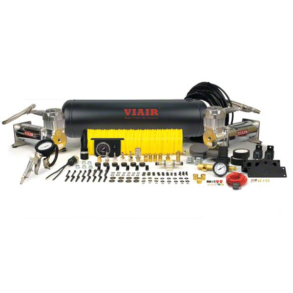 Viair Toyota 4-Runner Chrome Dual 444C OnBoard Air System; 200 PSI / 3. ...