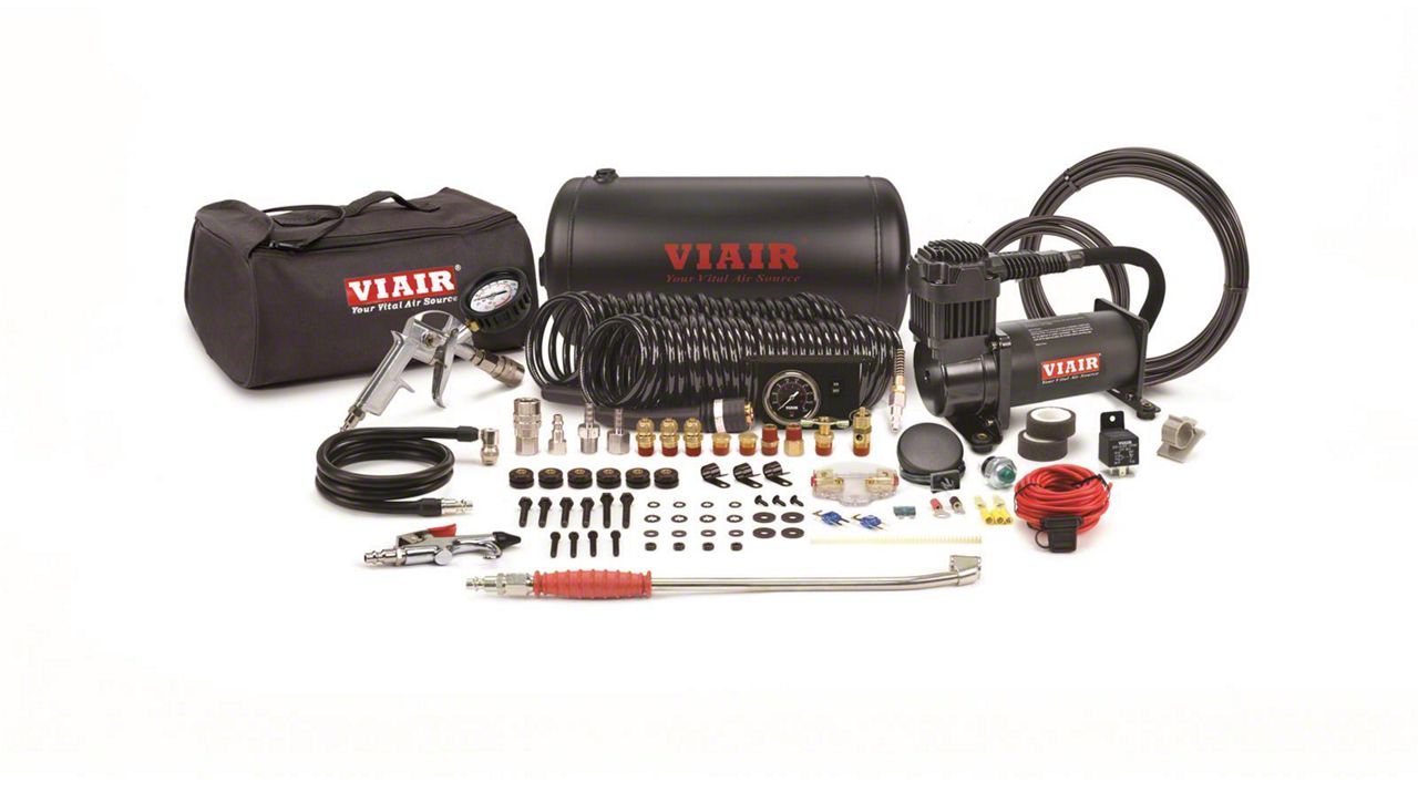 Viair Toyota 4-Runner Pathfinder Constant Duty OnBoard Air System; 200 PSI / 1.58 CFM 50015 ...