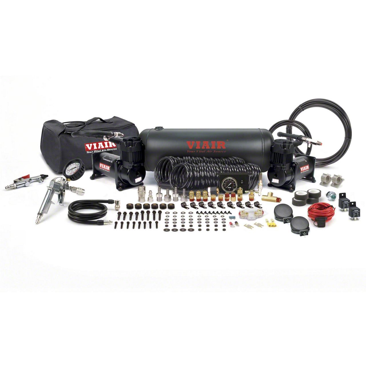 Viair Toyota 4-Runner Stealth Player Heavy Duty OnBoard Air System; 150 ...