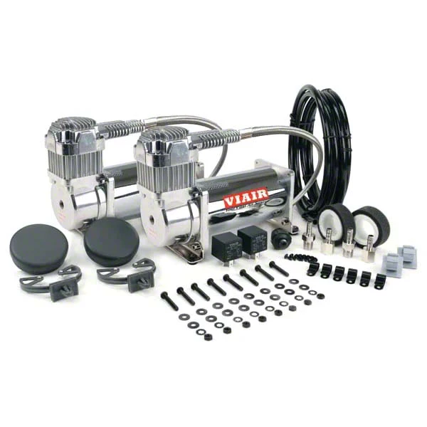 Viair Jeep Gladiator Chrome 380C Dual Performance Air Compressors; 200 ...