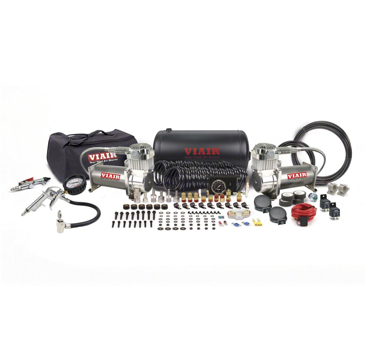 Viair Jeep Gladiator Mobile Playground Constant Duty OnBoard Air System; 200 PSI / 2.54 CFM ...