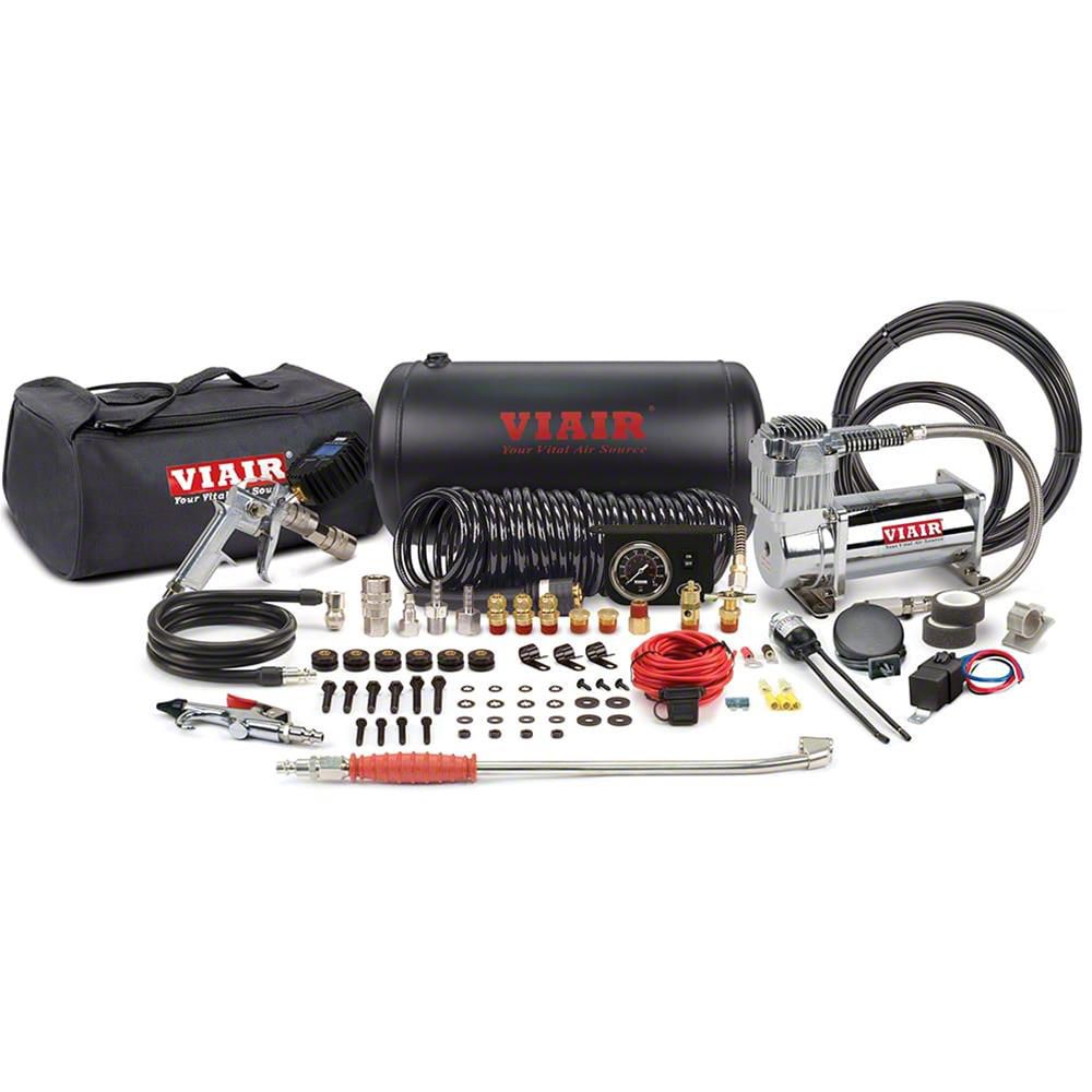 Viair Jeep Gladiator Trail Finder Heavy Duty OnBoard Air System; 150 PSI / 2.62 CFM 50023 - Free ...