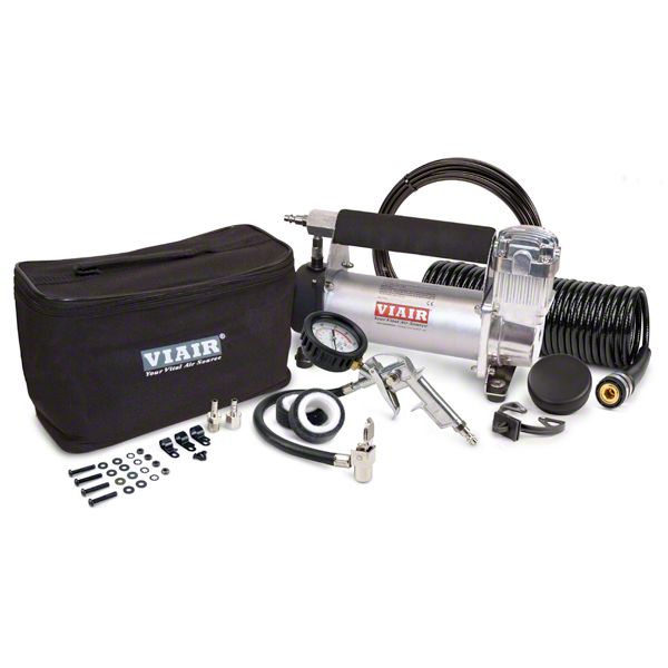 Viair Jeep Wrangler 450H-A Hard-Mount Automatic Air Compressor; 150 PSI ...