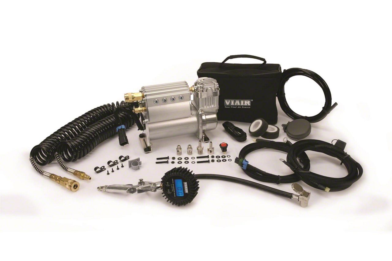 Viair Tacoma Heavy Duty 400C Air System; 150 PSI / 2.62 CFM 40049 ...