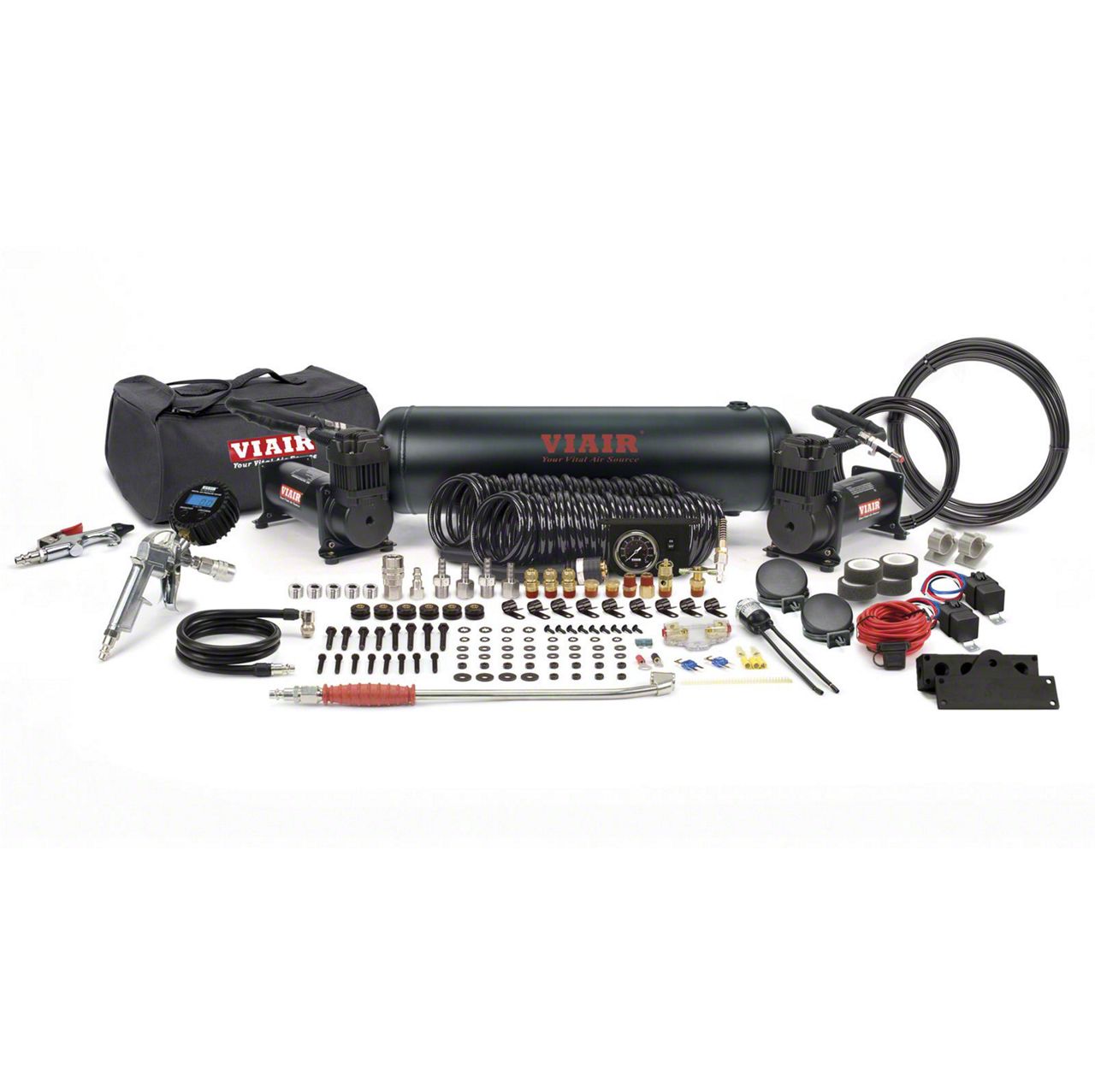 Viair Tacoma Road Warrior Constant Duty OnBoard Air System; 200 PSI / 3 ...