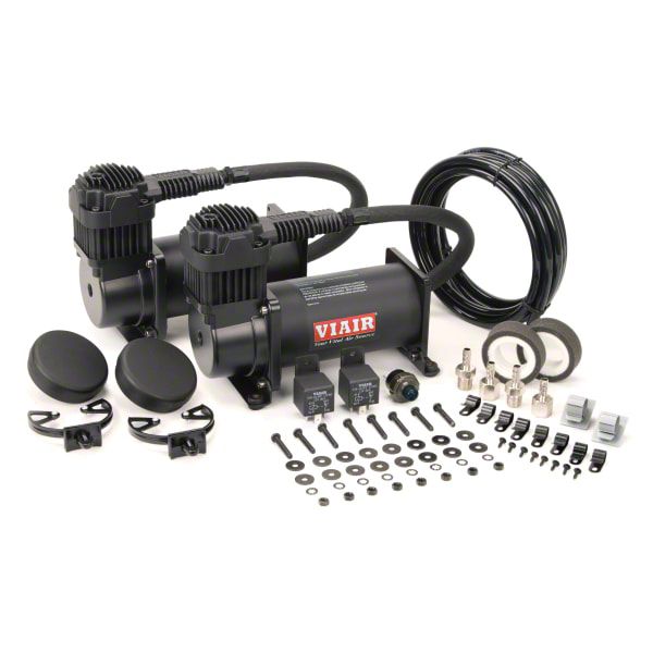 Viair Tacoma Stealth Black 400C Dual Performance Air Compressors; 150 ...