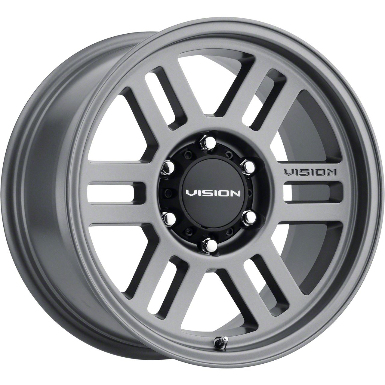 Vision Off-Road Toyota 4-Runner Manx 2 Overland Satin Gray 6-Lug Wheel ...