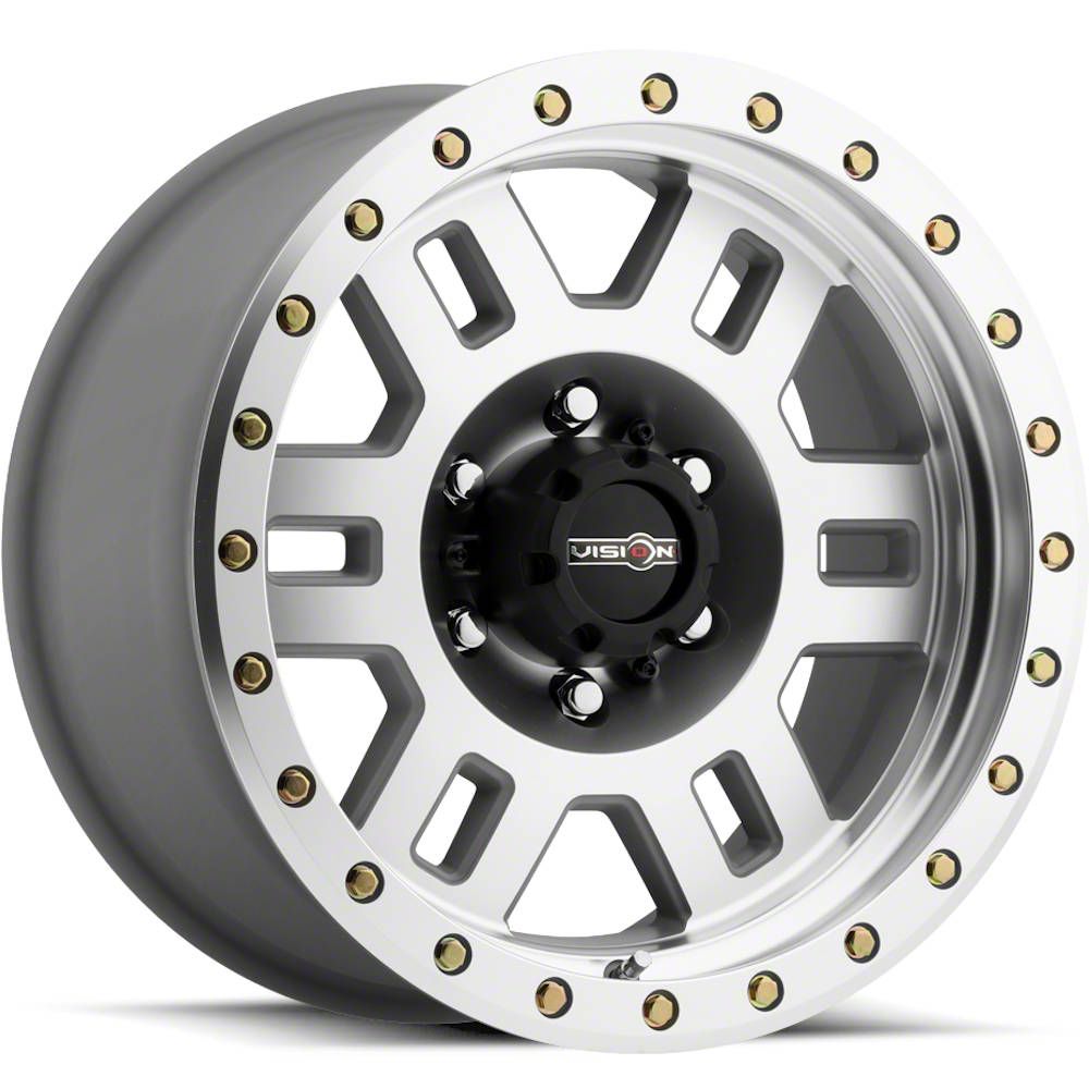 Vision Off-Road Toyota 4-Runner 398 Manx Machined 6-Lug Wheel; 18x9 ...
