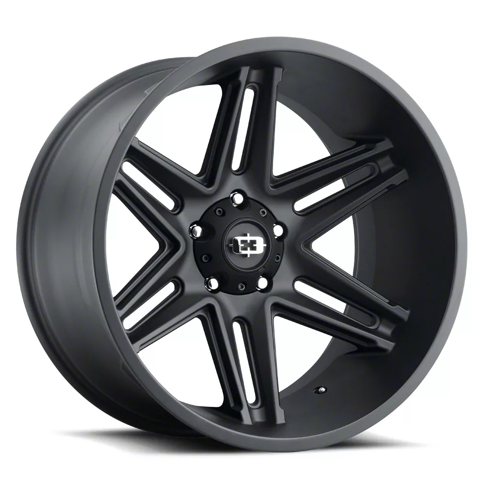 Vision Off-Road Toyota 4-Runner Razor Satin Black 6-Lug Wheel; 22x10 ...