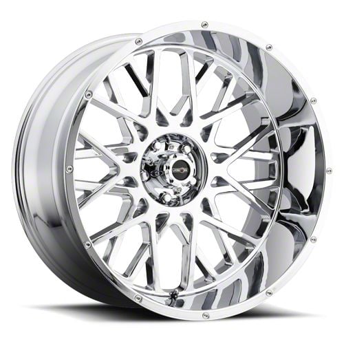 Vision Off-Road Toyota 4-Runner Rocker Chrome 6-Lug Wheel; 22x10; -19mm ...