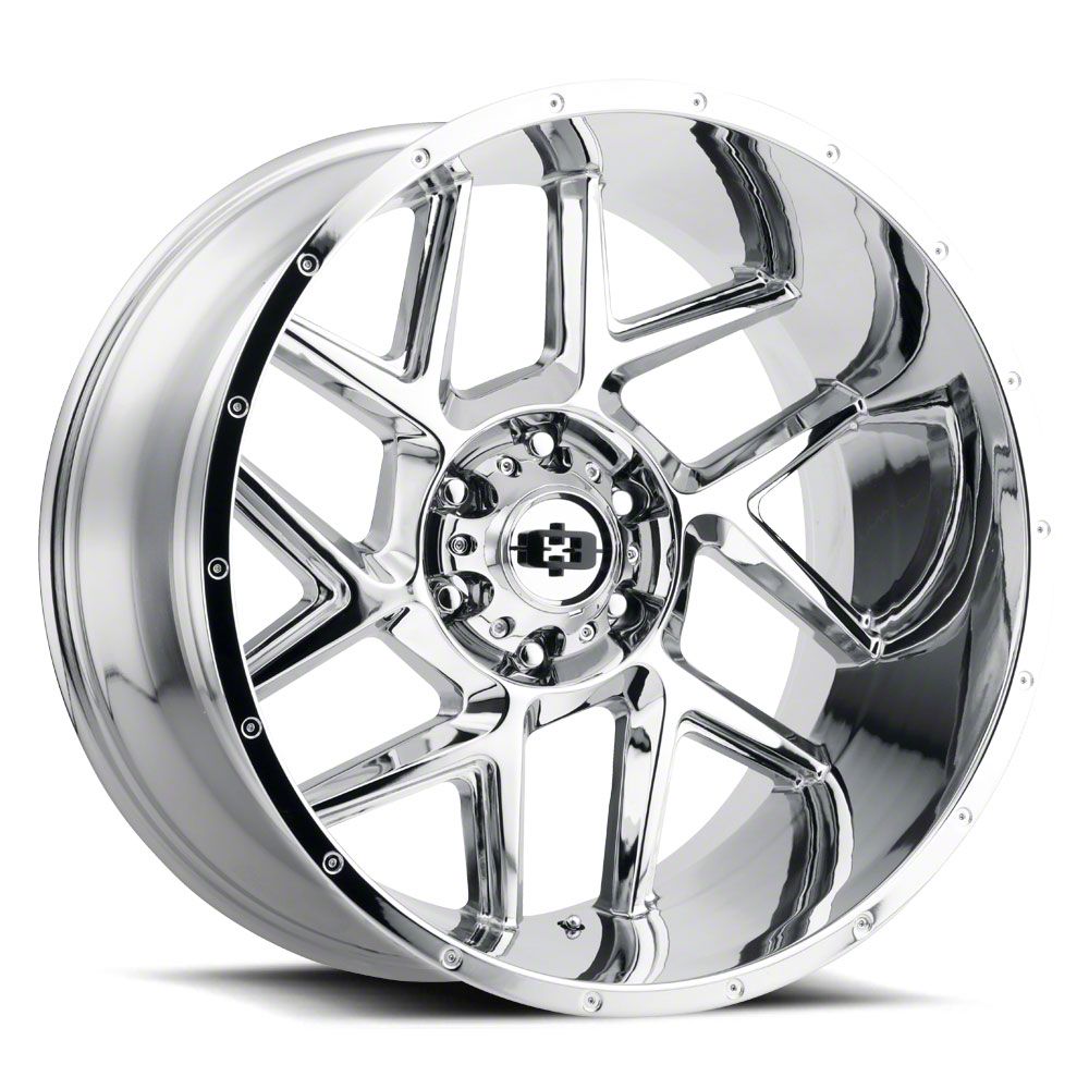 Vision Off-Road Toyota 4-Runner Sliver Chrome 6-Lug Wheel; 20x9; 0mm ...