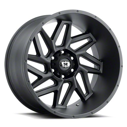 Vision Off-Road Toyota 4-Runner Spyder Satin Black 6-Lug Wheel; 20x9 ...