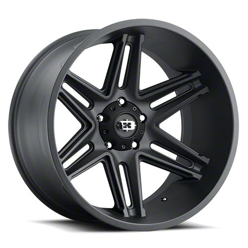 Vision Off-Road Toyota 4-Runner Razor Satin Black 6-Lug Wheel; 20x12 ...