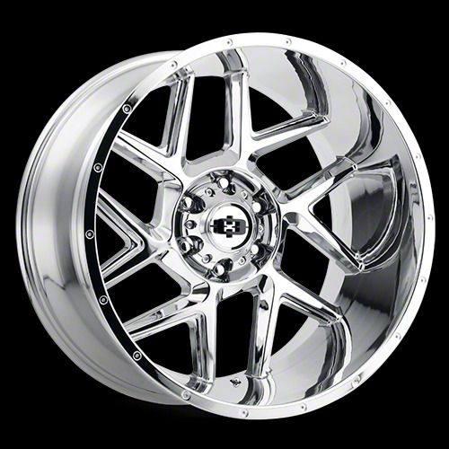 Vision Off-Road Toyota 4-Runner Sliver Chrome 6-Lug Wheel; 20x10; -29mm ...