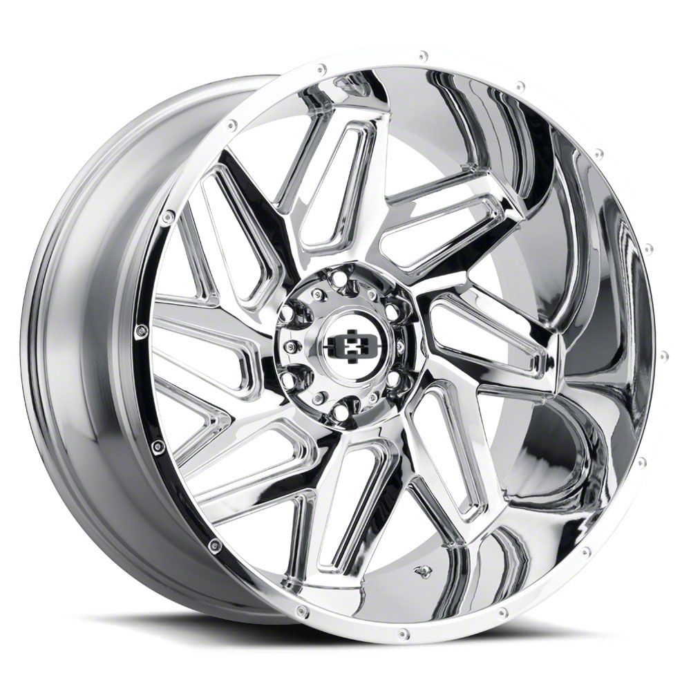 Vision Off-Road Toyota 4-Runner Spyder Chrome 6-Lug Wheel; 20x9; 0mm ...
