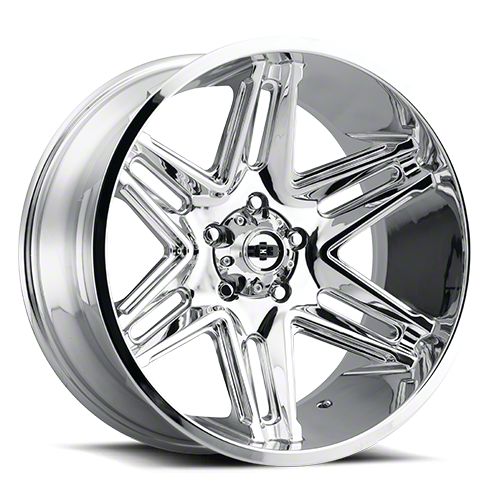 Vision Wheel Bronco Razor Chrome 6-Lug Wheel; 22x10; -19mm Offset 363 ...