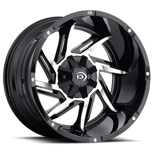 Vision Off-Road Bronco Rocker Anthracite with Satin Black Lip 6-Lug ...