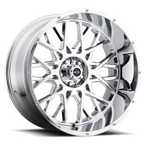 Vision Off-Road Bronco Rocker Chrome 6-Lug Wheel; 22x10; -19mm Offset ...