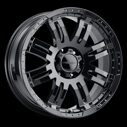 Vision Off-Road Bronco Warrior Chrome 6-Lug Wheel; 17x8.5; 25mm Offset ...