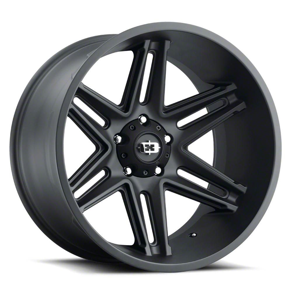 Vision Off-Road Jeep Grand Cherokee Razor Satin Black Wheel; 20x10 363 ...