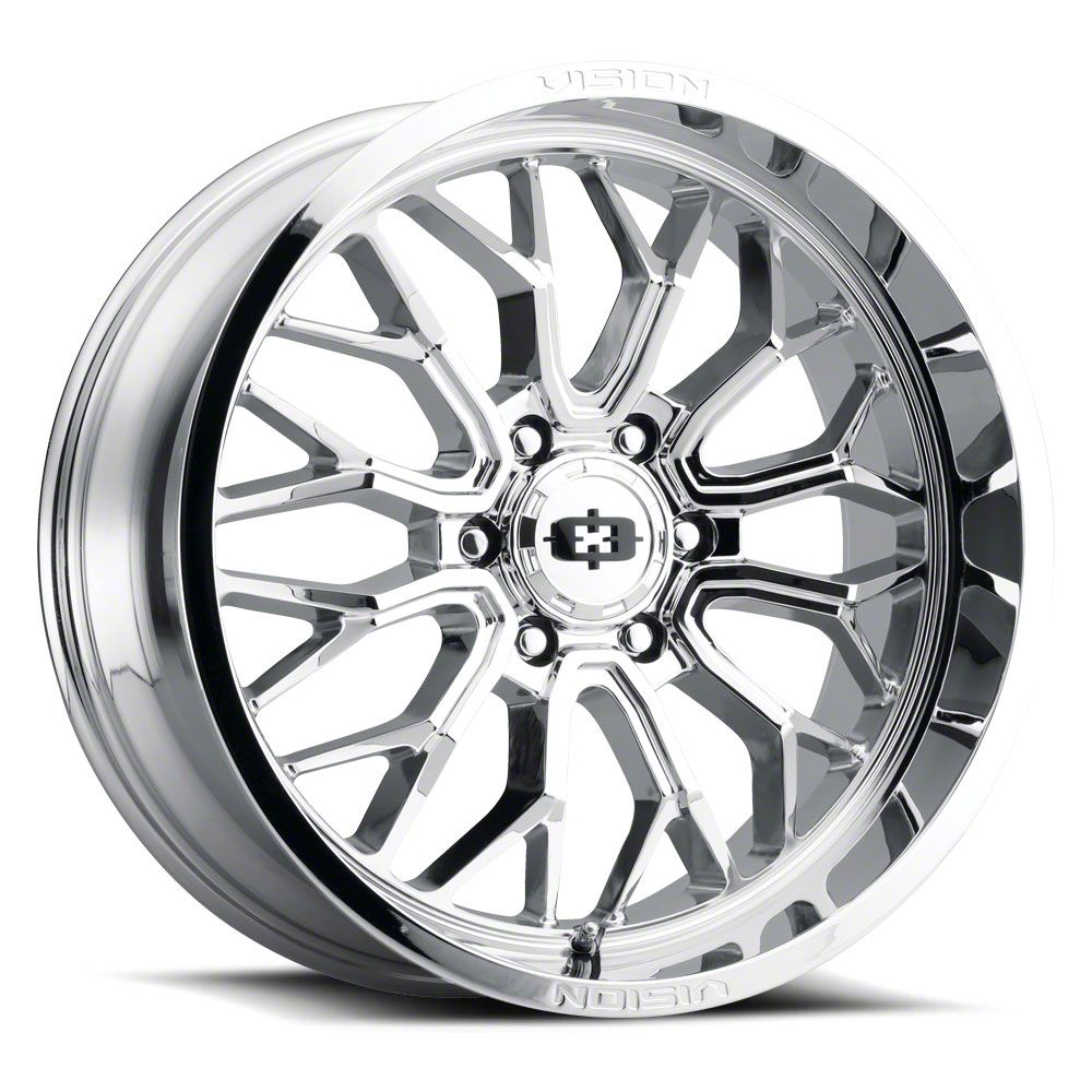 Vision Off-Road Jeep Grand Cherokee Riot Chrome Wheel; 18x9; -12mm ...