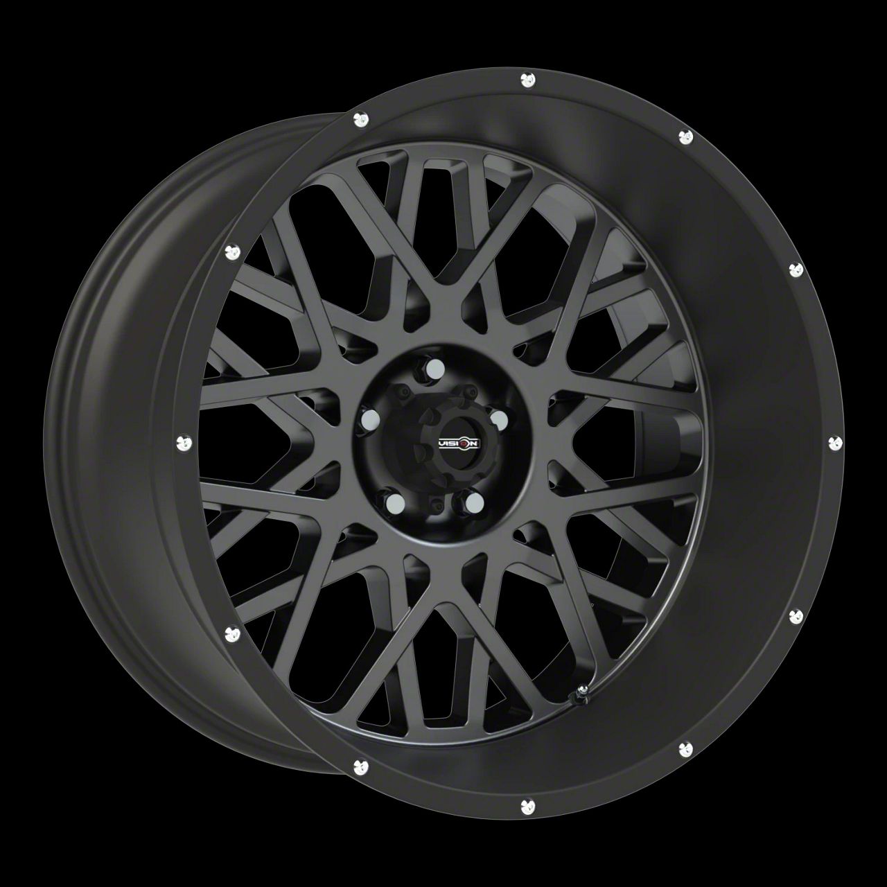 Vision Off-Road Jeep Wrangler Rocker Anthracite with Satin Black Lip ...