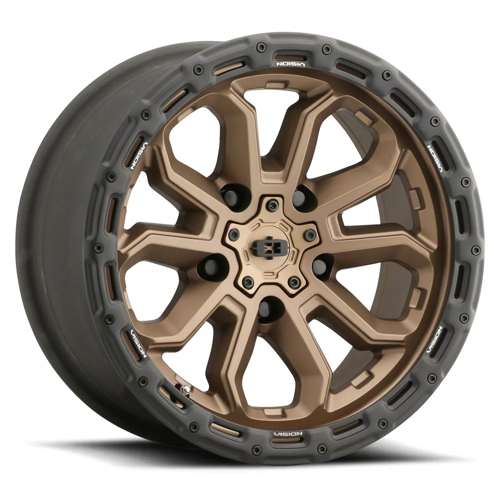 Vision Off-Road Jeep Wrangler Korupt Satin Bronze Wheel; 18x9; 12mm ...
