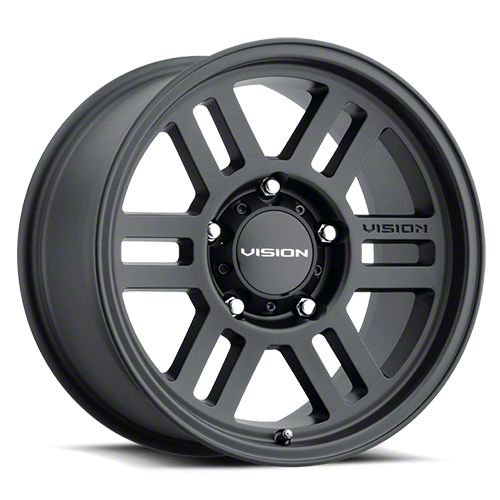 Vision Off-Road Jeep Wrangler Manx 2 Overland Satin Black Wheel; 15x7.5 ...