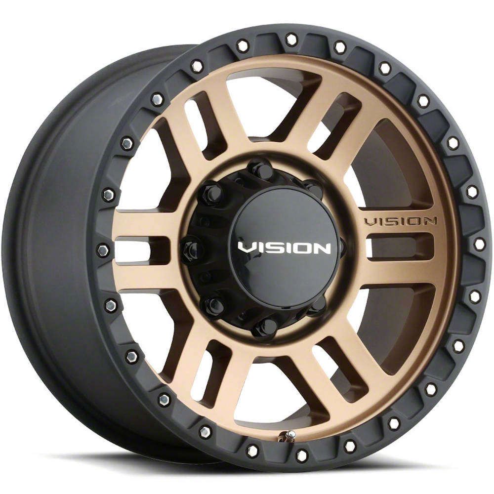 Vision Off-Road Tacoma Manx 2 Bronze 6-Lug Wheel; 20x9; 12mm Offset 354 ...