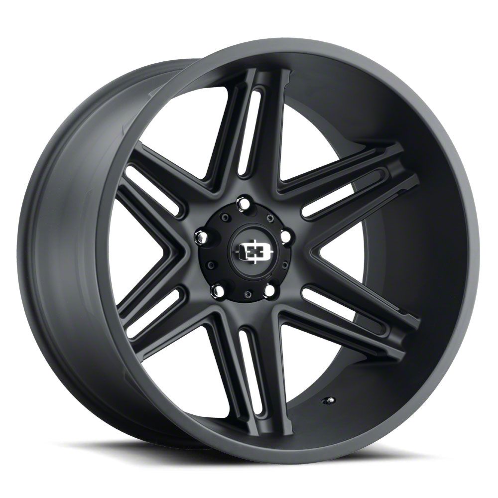 Vision Off-Road Titan XD Razor Satin Black 6-Lug Wheel; 22x12; -51mm ...