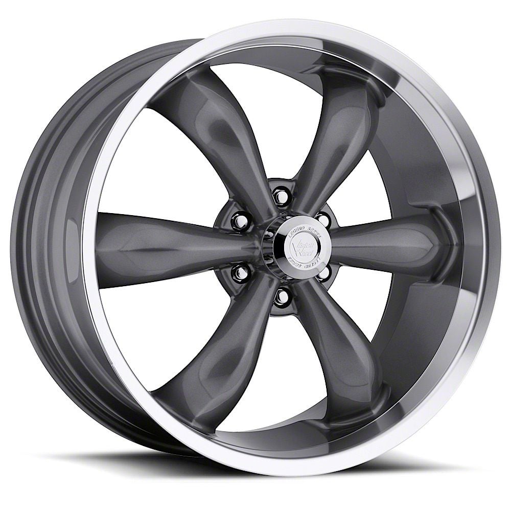 Vision Wheel Tacoma Legend 6 Gloss Black Machined 6-Lug Wheel; 22x9.5 ...