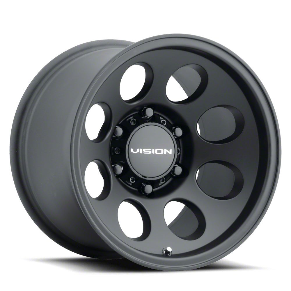 Vision Off-Road Toyota 4-Runner Midway Satin Black 6-Lug Wheel; 18x9 ...