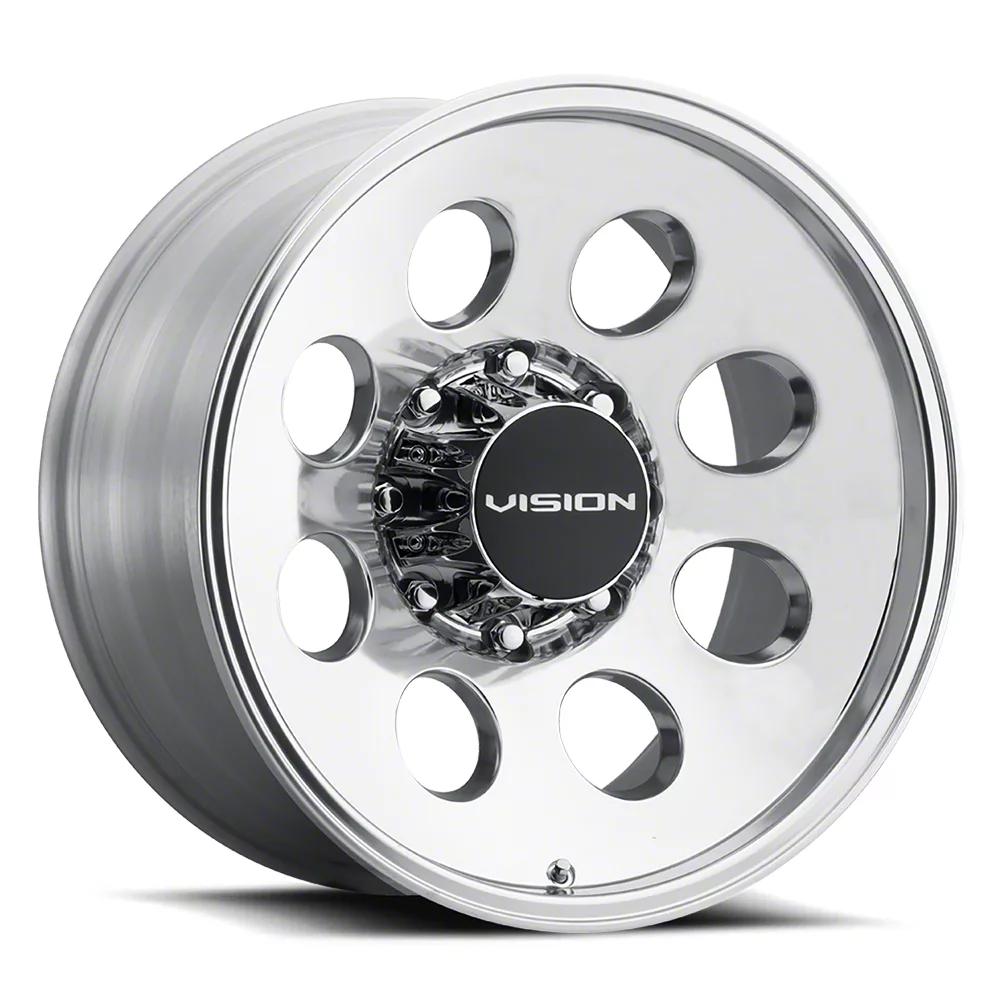 Vision Off-Road Bronco Midway Polished 6-Lug Wheel; 18x9; 12mm Offset ...
