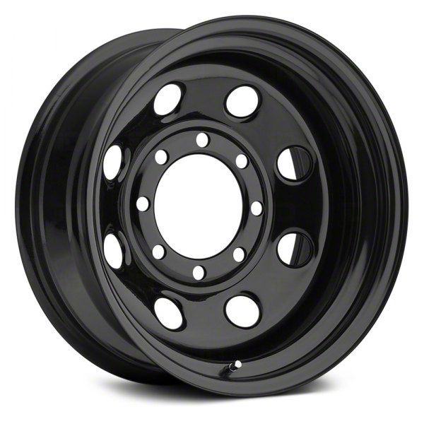 Vision Steel Jeep Wrangler Soft 8 Steel Gloss Black Wheel; 16x7; 0mm ...