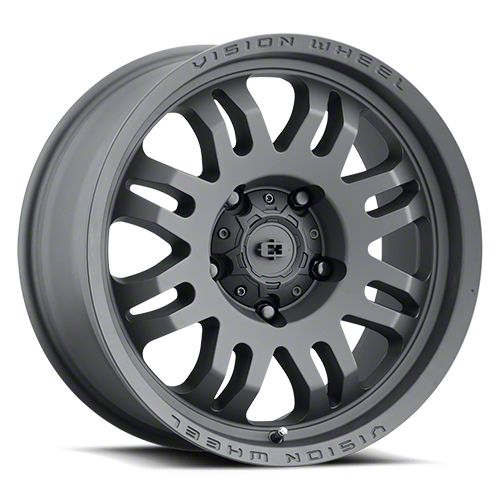 Vision Off-Road Tacoma Inferno Satin Black 6-Lug Wheel; 18x9; 12mm ...