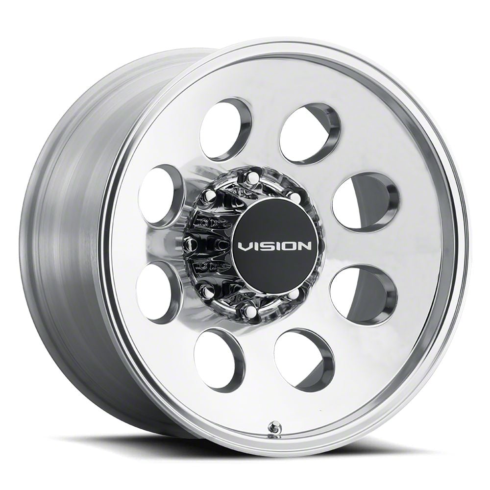 Vision Off-Road Tacoma Midway Polished 6-Lug Wheel; 17x9; -12mm Offset ...