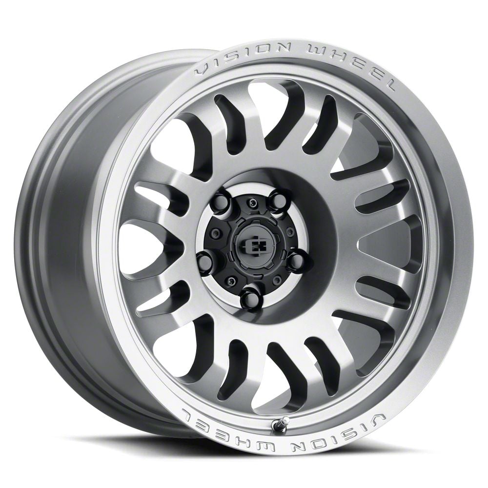 Vision Off-Road Tundra Inferno Satin Grey 6-Lug Wheel; 20x9; 12mm ...